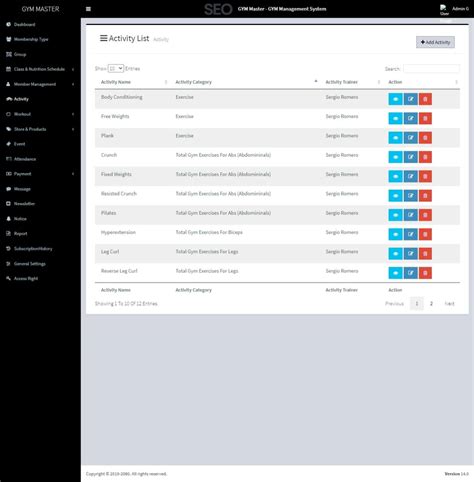 Gym Management System Using CakePHP Free Capstone Ideas
