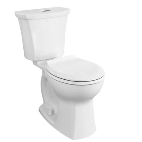 American Standard Edgemere White Dual Flush Elongated Chair Height 2 Piece Watersense Soft Close