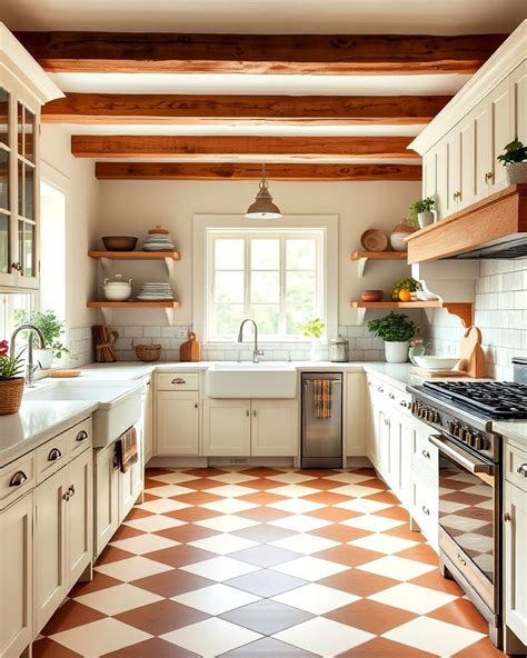 25 Checkered Floor Kitchen Ideas To Inspire You
