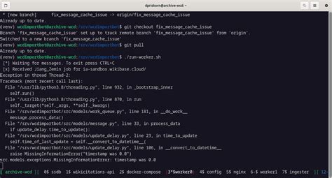 Fix Cache Issue Error Timestamp 0 0 Issue 352 Internetarchive Iari GitHub