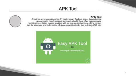 Android Package Tool PPTX Operating Systems Computer Software And Applications