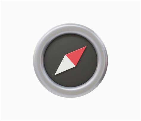 3d Realistic Compass Icon Vector Illustration 15548063 Vector Art At
