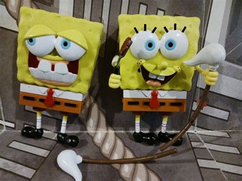 Spongebob Squarepants Switch Em Up Poseable Pal 2002 Jakks Lot