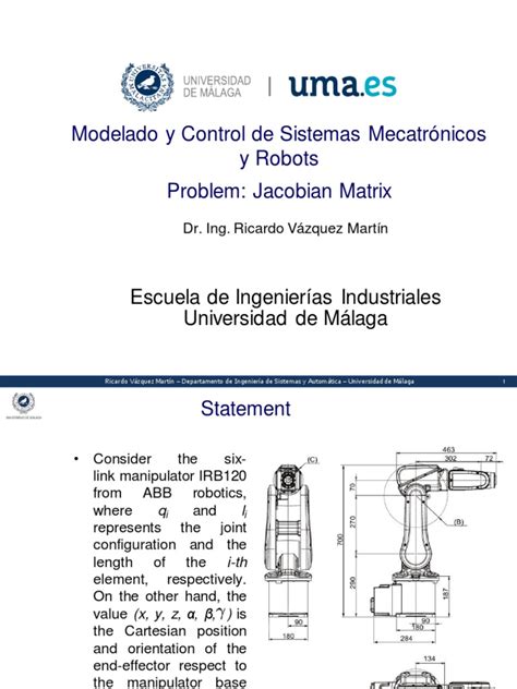 D2 Problem Jacobian Proposal Pdf Kinematics Applied And Interdisciplinary Physics