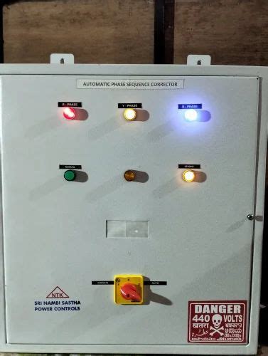 415 V Auto Phase Sequence Correction Panel At 20000 Piece In Chennai ID 2850320510912