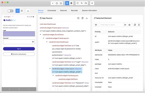 Mobitru Appium Inspector Integration