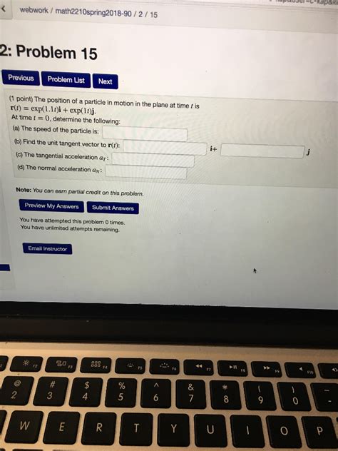 Solved Webwork Math2210spring2018 90 215 2 Problem 15