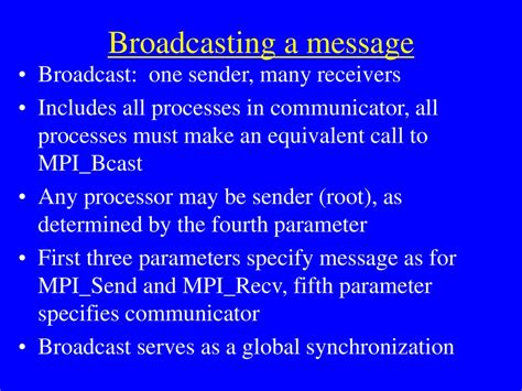 mpi message passing interface ppt download