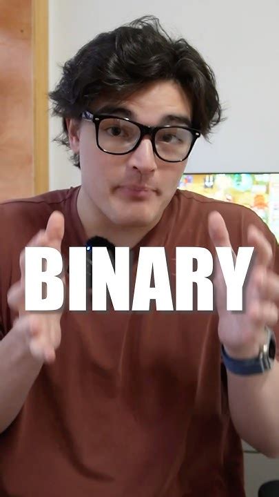 You Must Think In Binary Maths Shorts Youtube