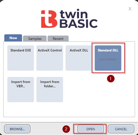HOW TO Creating A Standard Non ActiveX DLL With TwinBASIC