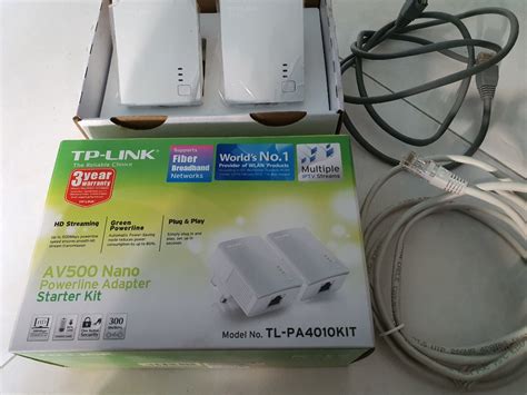 Tp Link Powerline Adapter Av Mbps Computers Tech Parts Accessories Cables