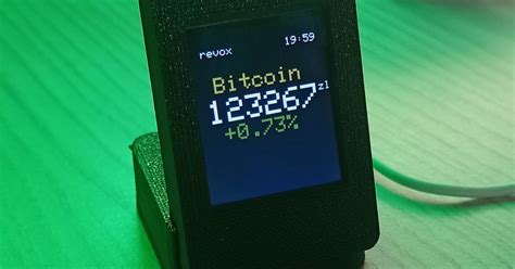 1 8 Lcd Crypto Price Ticker By Revoxsvko Download Free Stl Model
