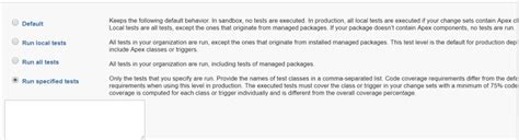 Deployment Code Coverage Error While Deploying Salesforce Stack