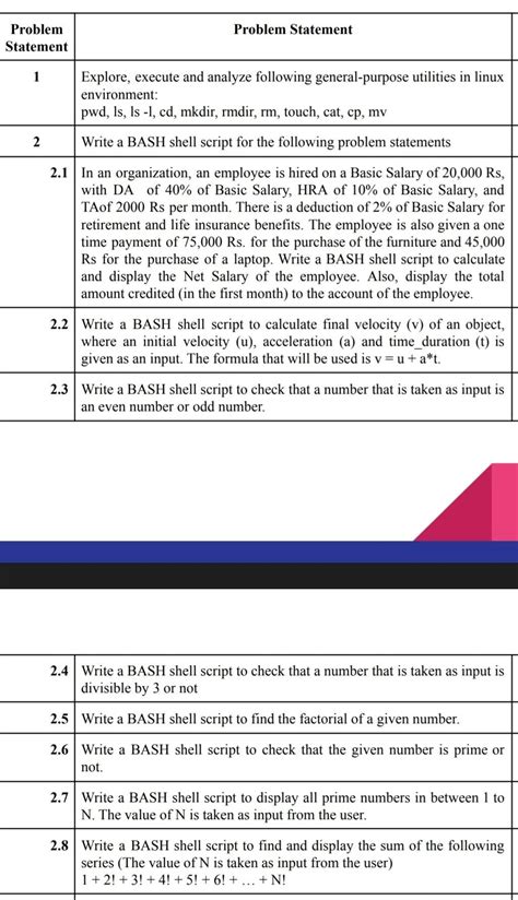Solved Problem Statement Problem Statement Explore Chegg Com
