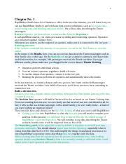 Rapid Minor Assignment Docx Chapter No RapidMiner Studio Has A Lot Of Features To Offer