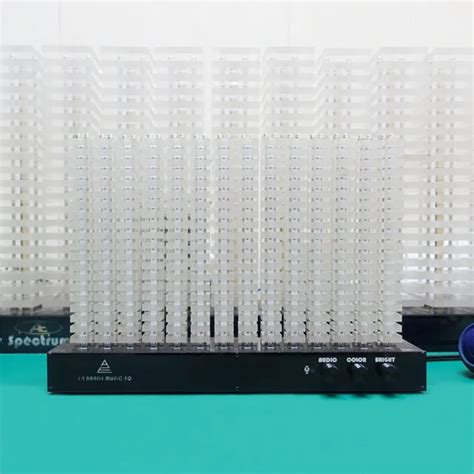 Miumaeov Spectrum Analyzer Segment LED Display Sound OFF
