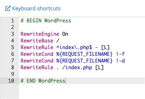 How To Restore The Default Wordpress Htaccess File Wp Talky