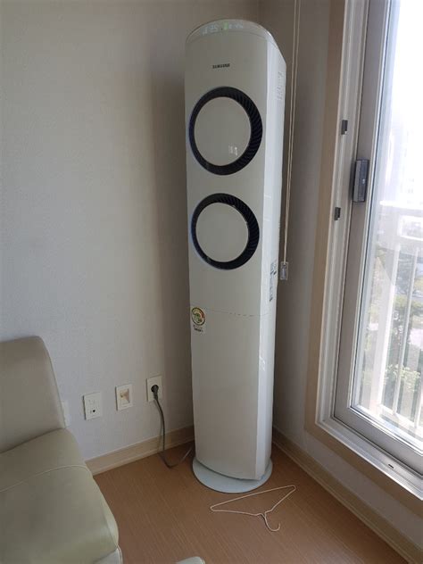 사천에어컨청소 햇살크리닝의 시공사례 투인원 에어컨 분해청소곰팡이청소 네이버 블로그