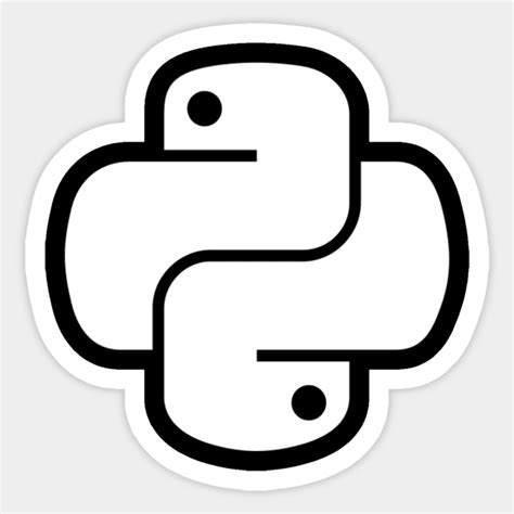 Python Python Sticker Teepublic
