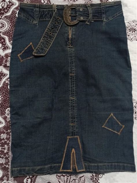 Спідниця джинсова — ціна 200 грн у каталозі Міді спідниці Купити жіночі речі за доступною ціною