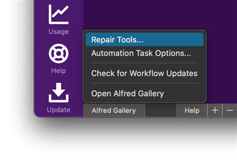 Dependencies Alfred Help And Support