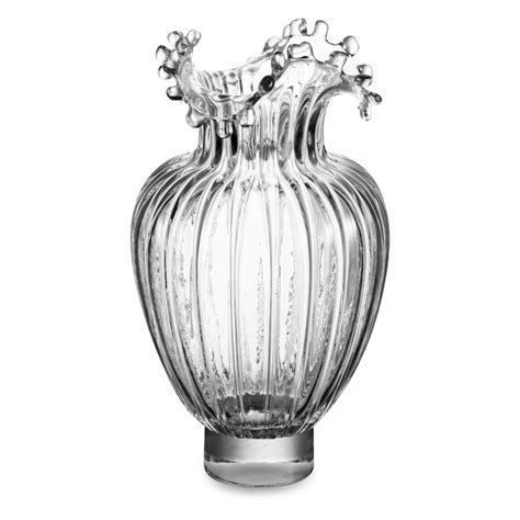 Ваза стеклянная Rasteli Роялти 18 5 см H30 5 см прозрачная купить за 12620 руб в Москве