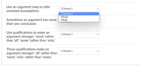 Solved Use An Argument Map To Infer Unstated Assumptions