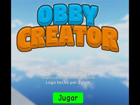 OBBY CREATOR TUTORIAL Parte YouTube