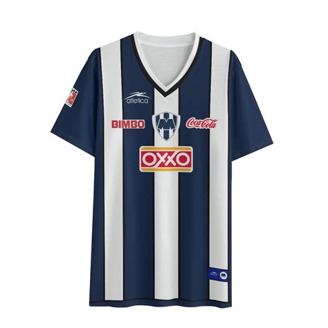Rayados Monterrey 2000 2001 Home Shirt Playera Football Retro Jerseys