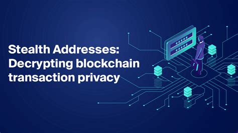 Stealth Addresses and Web3 transaction privacy | Chainstack Blog
