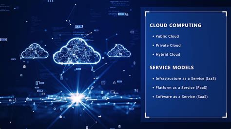 Premium Photo Cloud And Edge Computing Technology Concepts With Cybersecurity Data Protection