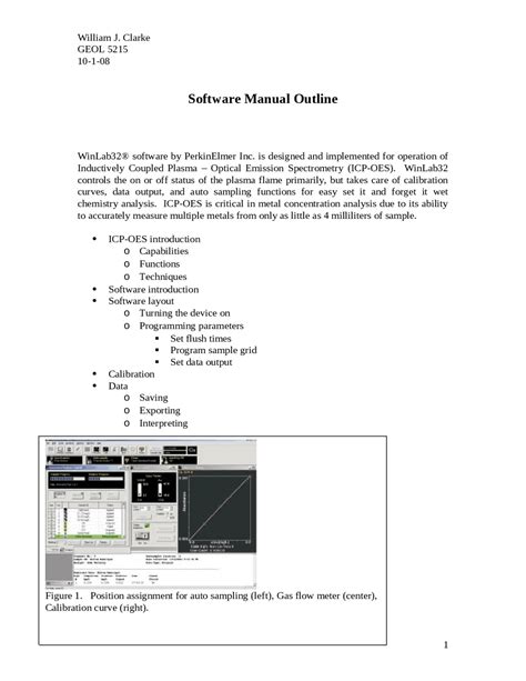 Software Manual Outline Selected Topics In Geoscience Geol 5215