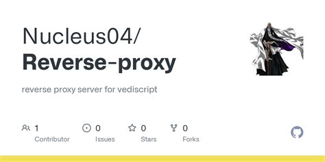 Github Nucleus04reverse Proxy Reverse Proxy Server For Vediscript