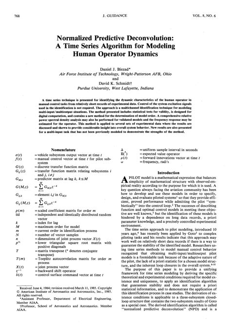 pdf normalized predictive deconvolution a time series algorithm for