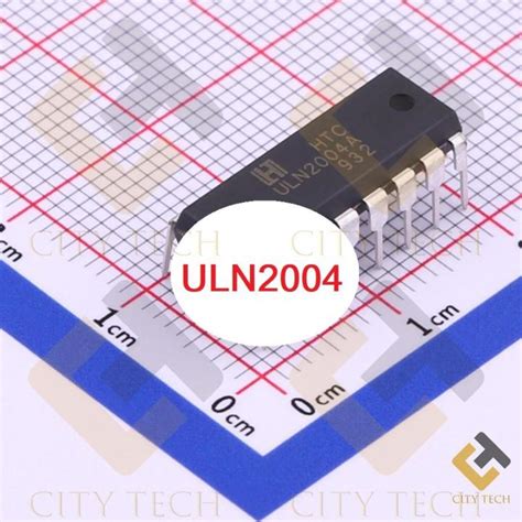 3pcs Uln2004 Darlington Transistor Array Breadboard Friendly Ic Dip 16