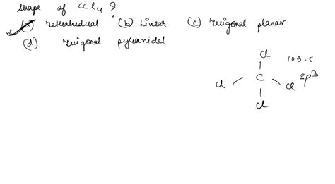 Solved Question 4 1 Point According To Vsepr Theory What Is The