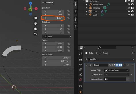 Curve Deform AND Follow Path Not Possible Modeling Blender Artists Community