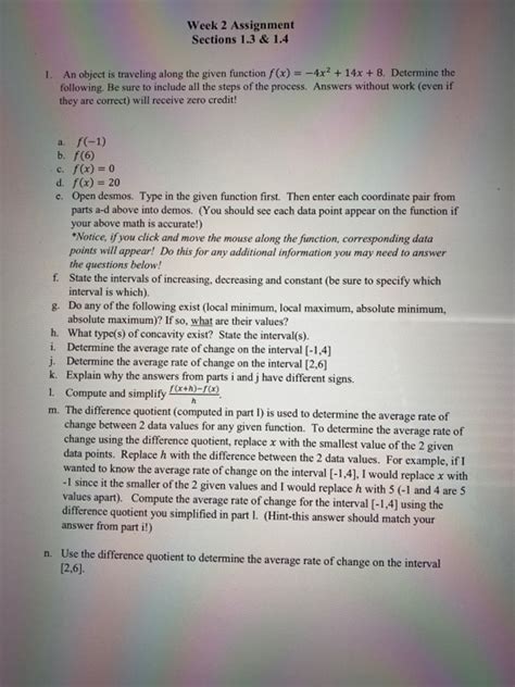 Solved Week 2 Assignment Sections 1.3 & 1.4 1. An object is | Chegg.com