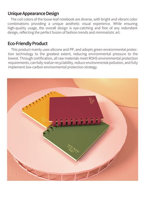 SILICONE SOFT RING REUSABLE NOTEBOOK Vikko