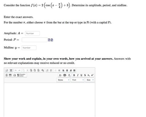 Solved Consider The Function F X 2 Cos X 4 3