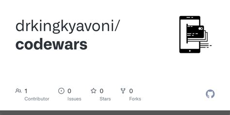 Github Drkingkyavonicodewars