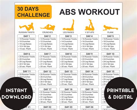 Abs Workout For Women Challenge