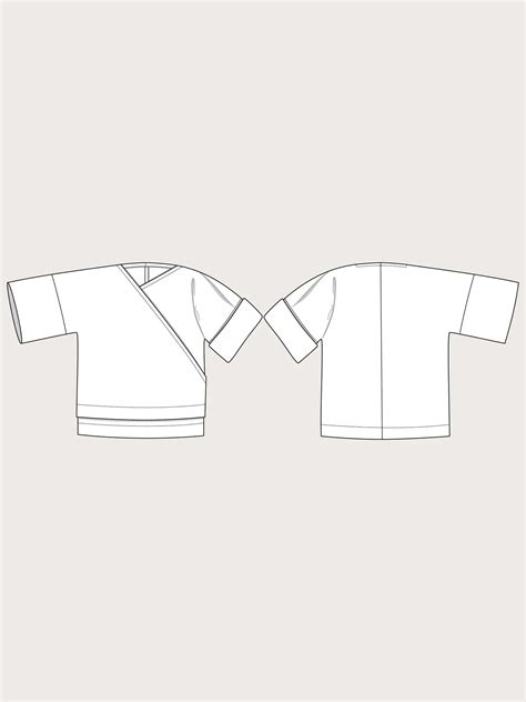 The Assembly Line Wrap Top The Fold Line