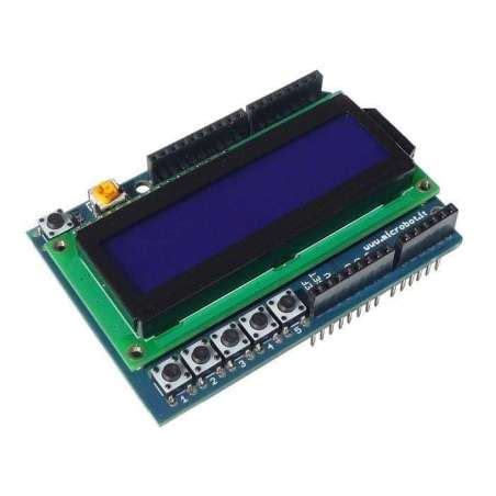 LCD Shield For Arduino X Blue LED Backlight MR