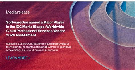 Cloudservices Idcmarketscape Softwareone Digitaltransformation Cloud Thousandsstrong