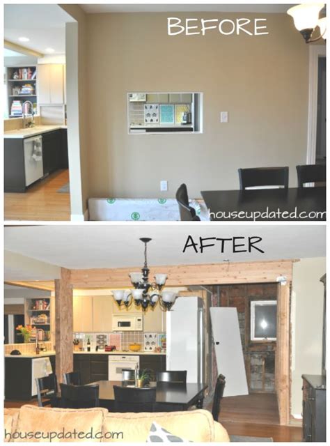 Opening Up Kitchen Wall Before And After At Derek Adriana Blog