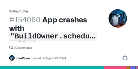 App Crashes With `buildownerschedulebuildfor Called Inappropriately In Callback For Ext