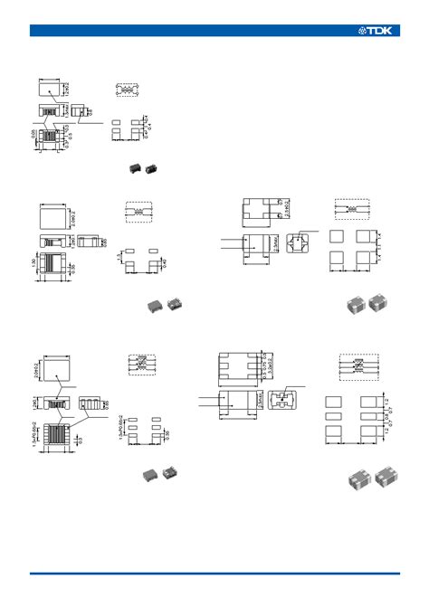 ACM P Datasheet Pages TDK Common Mode Filters For High Speed Differential Signal