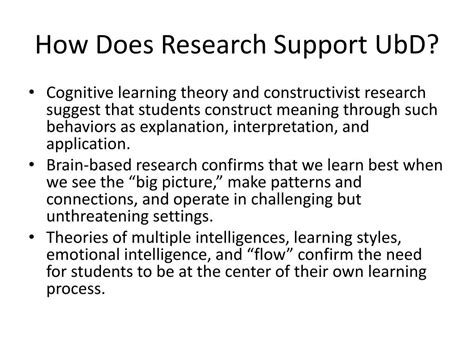 PPT Areas For Possible Focus On Differentiation And UbD PowerPoint Presentation ID