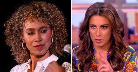 Sage Steele Rips Apart Opportunist Alyssa Farah Griffin